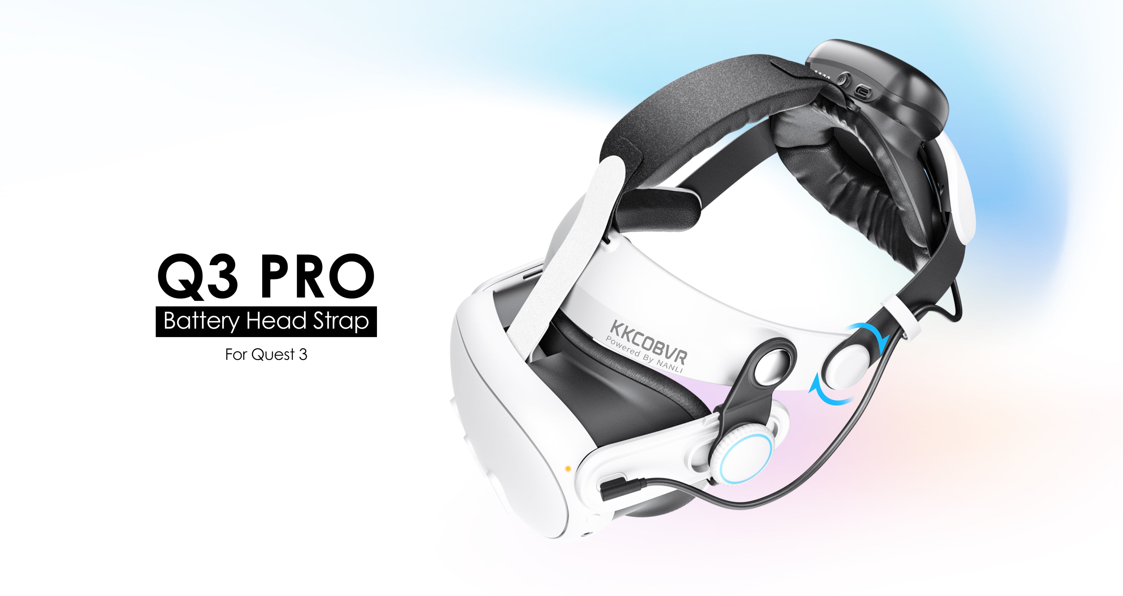 KKCOBVR Q2 Strap with battery for Oculus Quest2 – kkcobvr